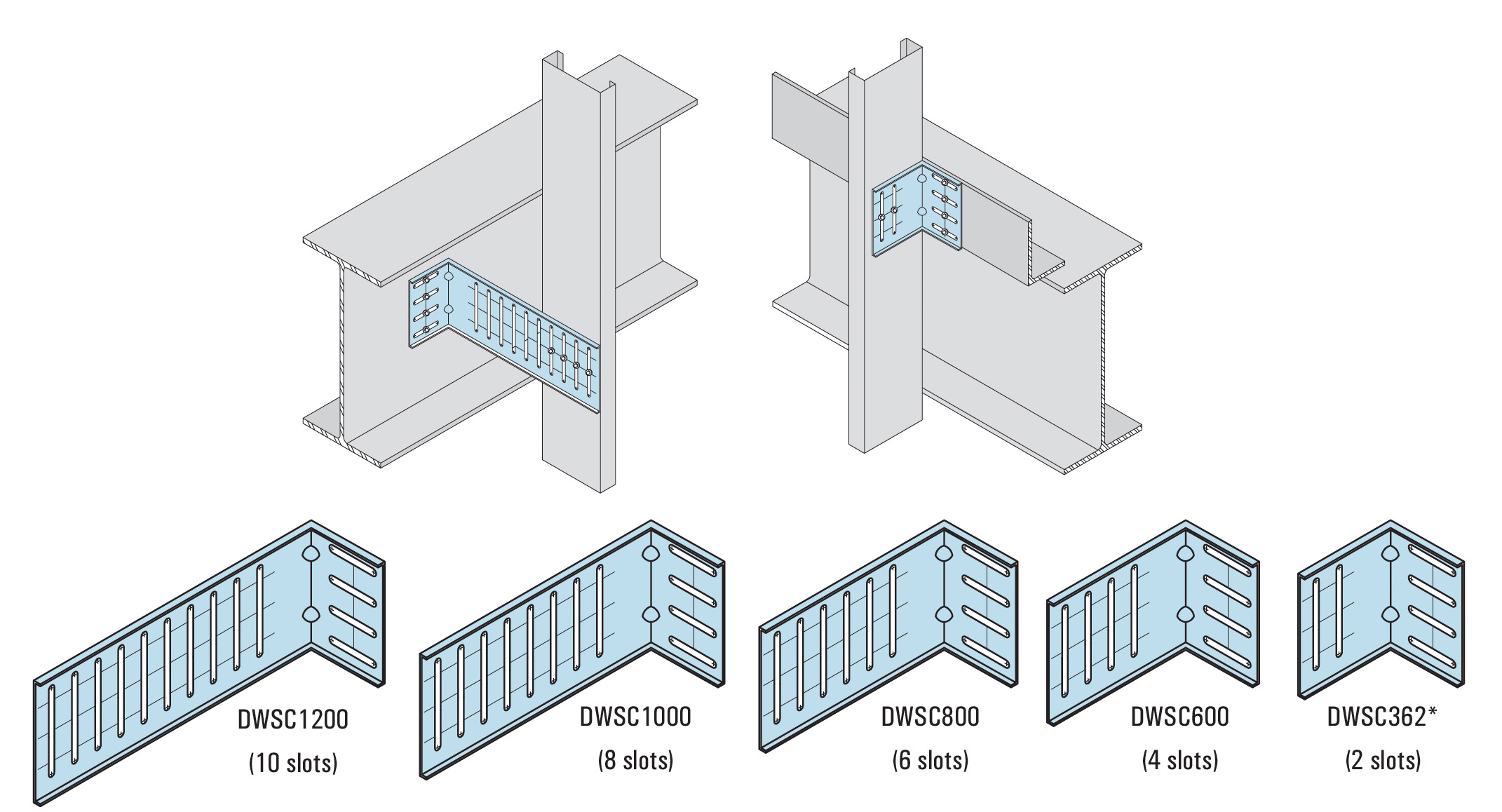 Deflection Clips for Steel Framing | MarinoWARE®